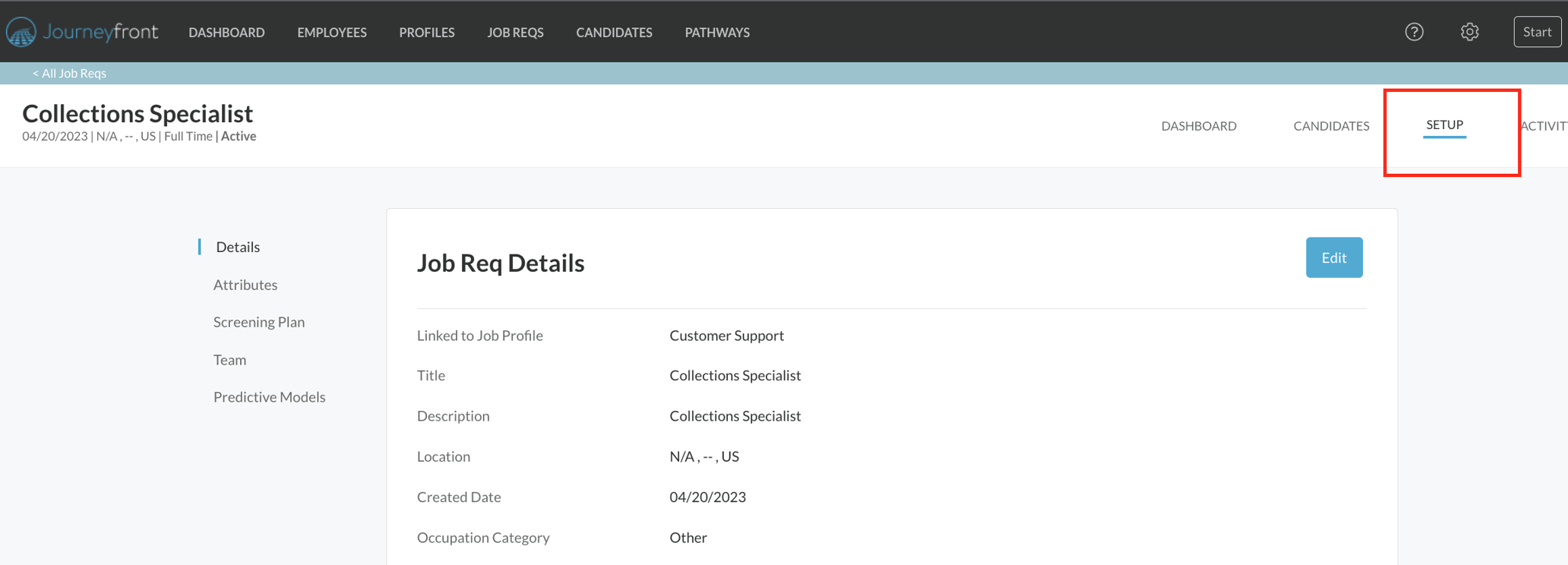 How to Set Up a Job Requisition